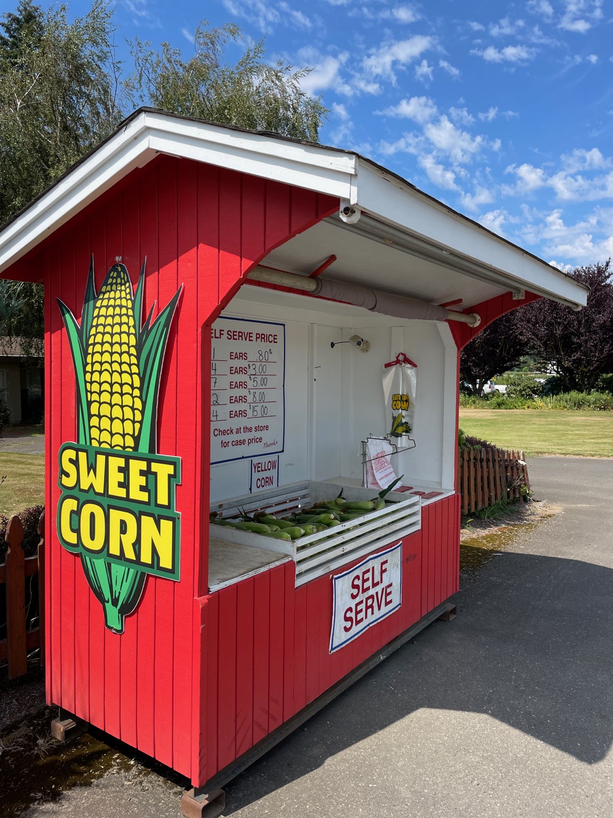 Self-Serve Corn Available - Boxx Berry Farm